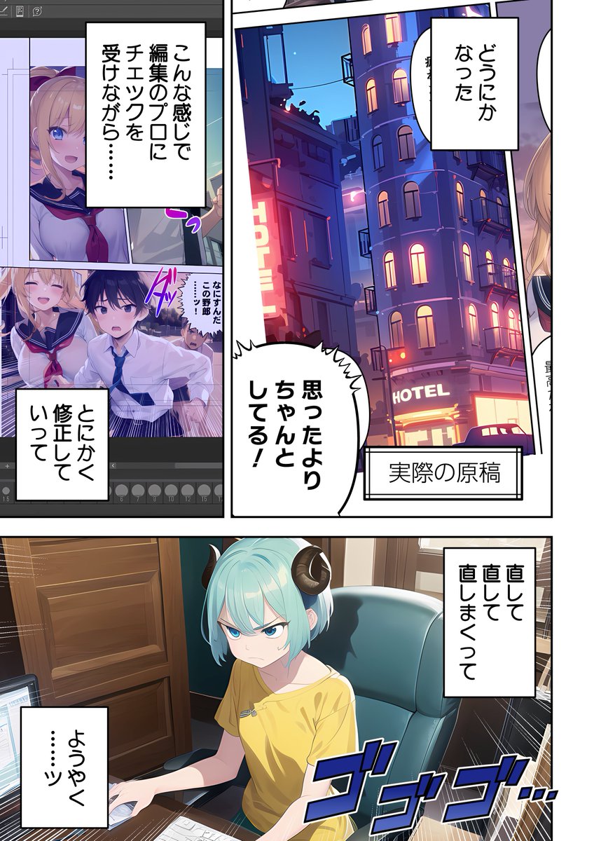 ヒツジ / HITSUJI（AIイラスト・マンガ） on Twitter: "【商業デビュー】『オタクに優しくないギャルにはボクだって優しくしない』宣伝マンガ【AIマンガ】（5/6 ...