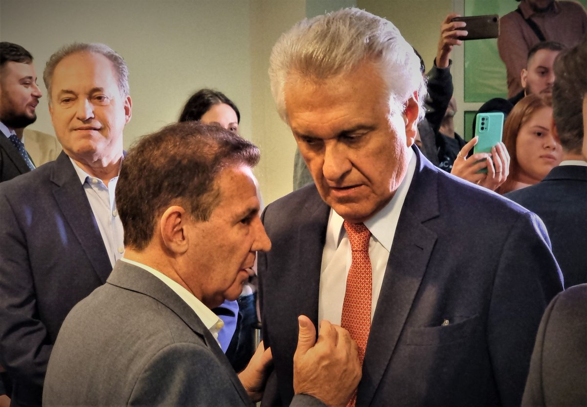 Sistema Sagres on Twitter: "Vanderlan considera diálogo com Caiado e relaciona projetos para ...