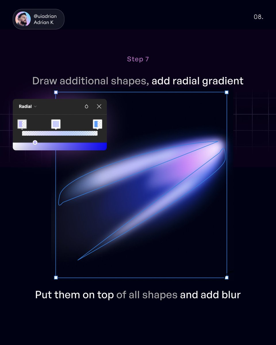 How to create an awesome space gradient effect in Figma 👇 - inspired by ...