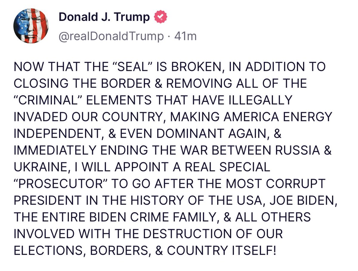 Suz Mar On Twitter Rt Meidastouch Trump Is Now Vowing To Prosecute