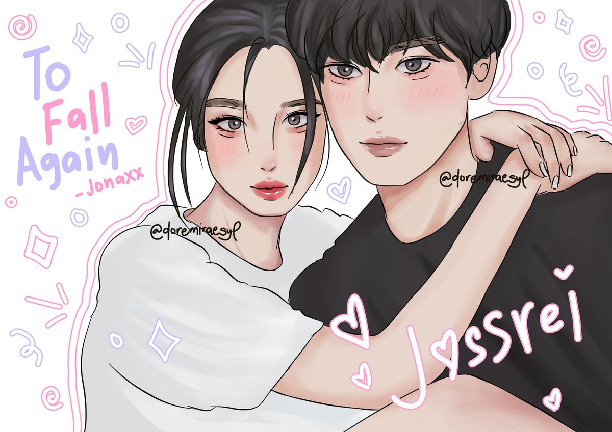 jai on Twitter: "RT @doremiraesyl: rei x josiah to fall again by jonaxx open for art purchase"