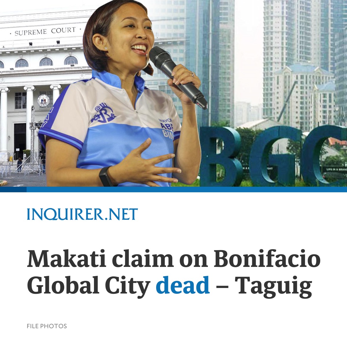 Inquirer on Twitter: "The Taguig City government criticized Makati City Mayor Abby Binay for ...