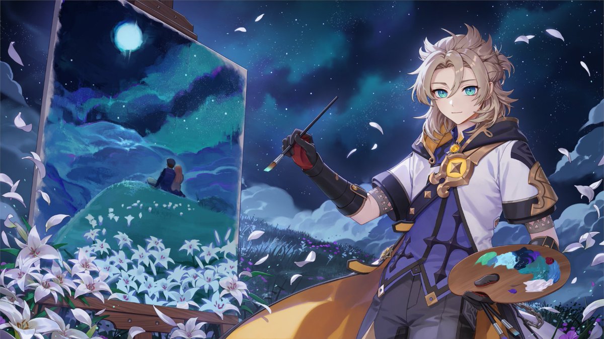 Genshin Universe on Twitter: " NUEVO ARTE OFICIAL DE ALBEDO #GenshinImpact #原神 #Albedo"