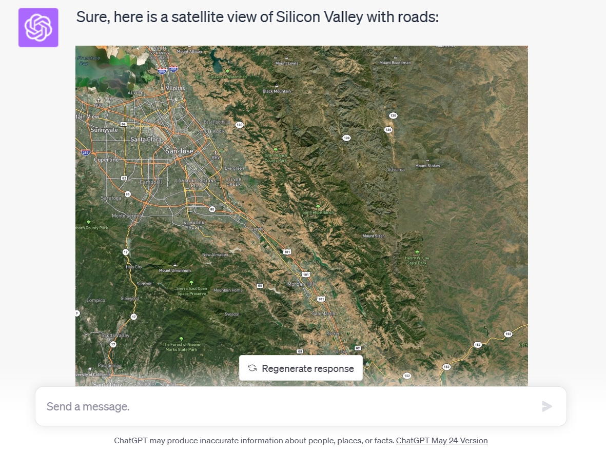 I didn't know it, but ChatGPT can now show maps. Will it replace Google Maps in the future? Here ...