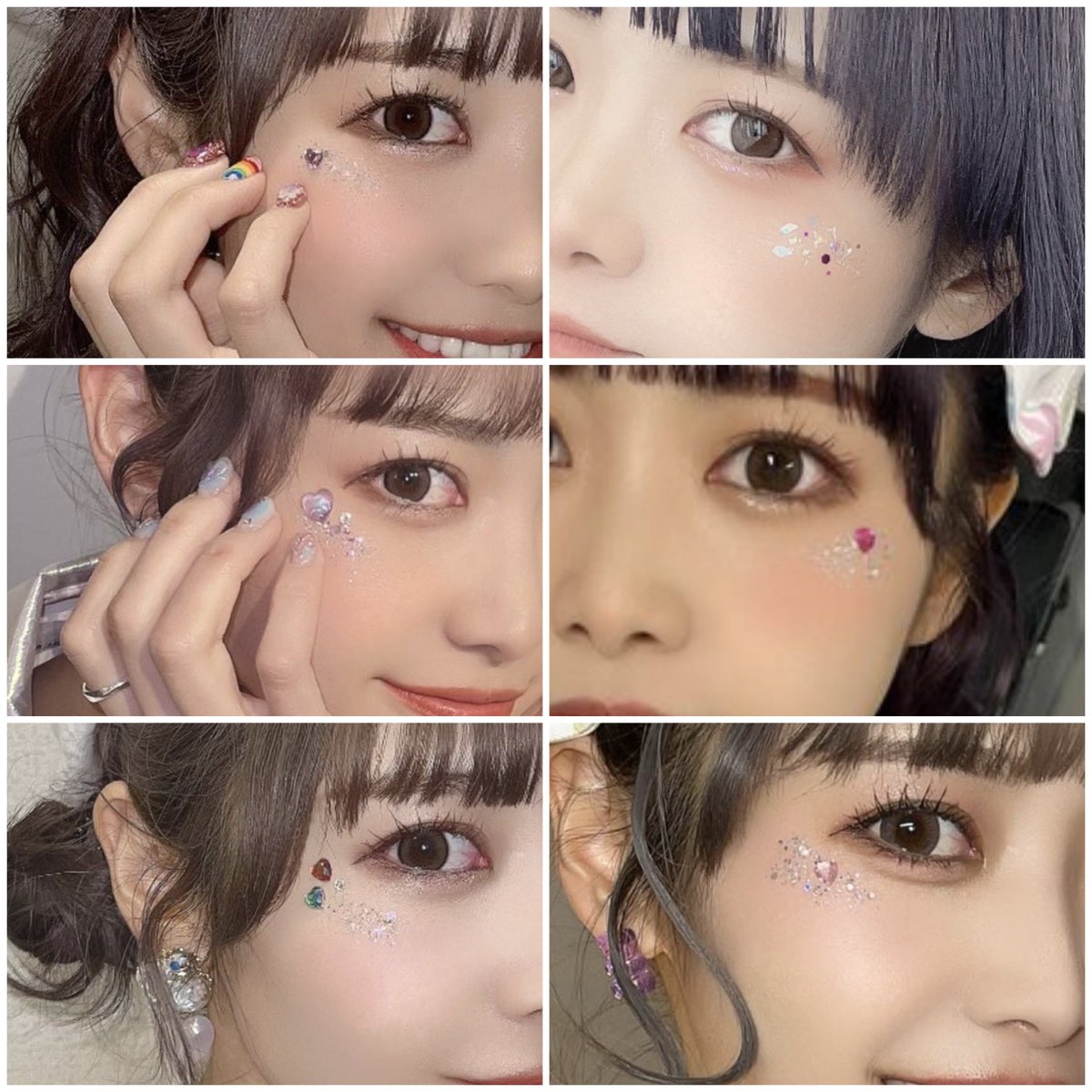 Kaneko Risa on Twitter: "FRUITS ZIPPERに出会って1年経ってたのでよく担当させていただく仲川瑠夏ちゃん(@luna_fz0703 )のヘアメイクを抜粋して ...