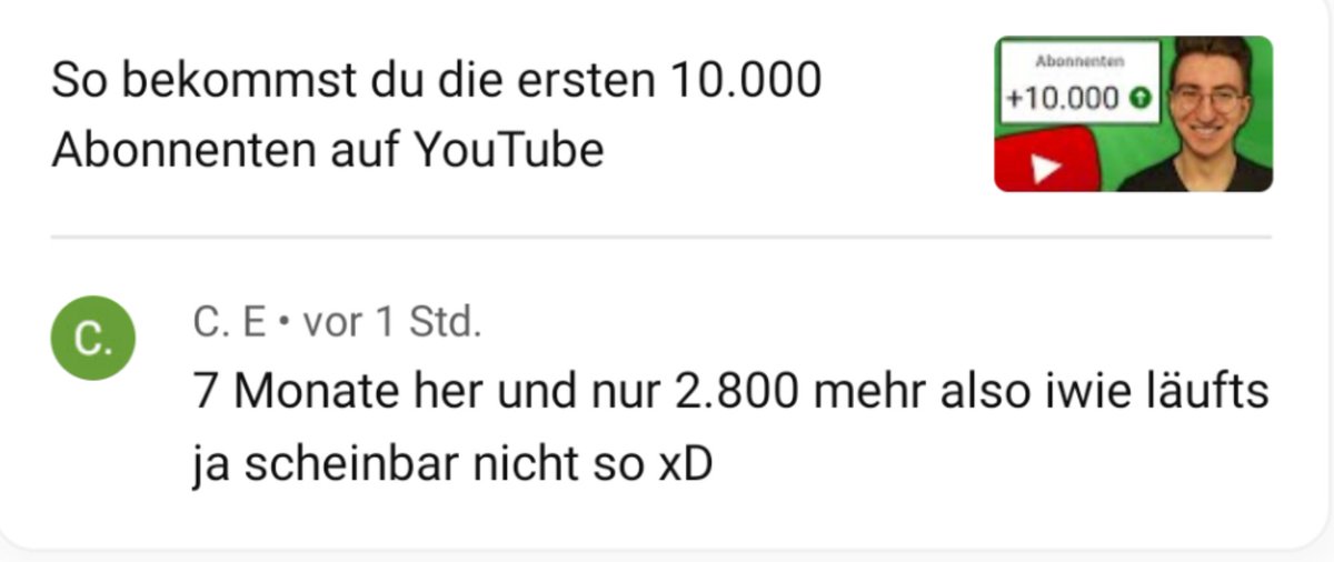 VoaTutorials on Twitter: "Die Perspektive kleiner YouTuber ist leider oft so extrem verzerrt. Es ...