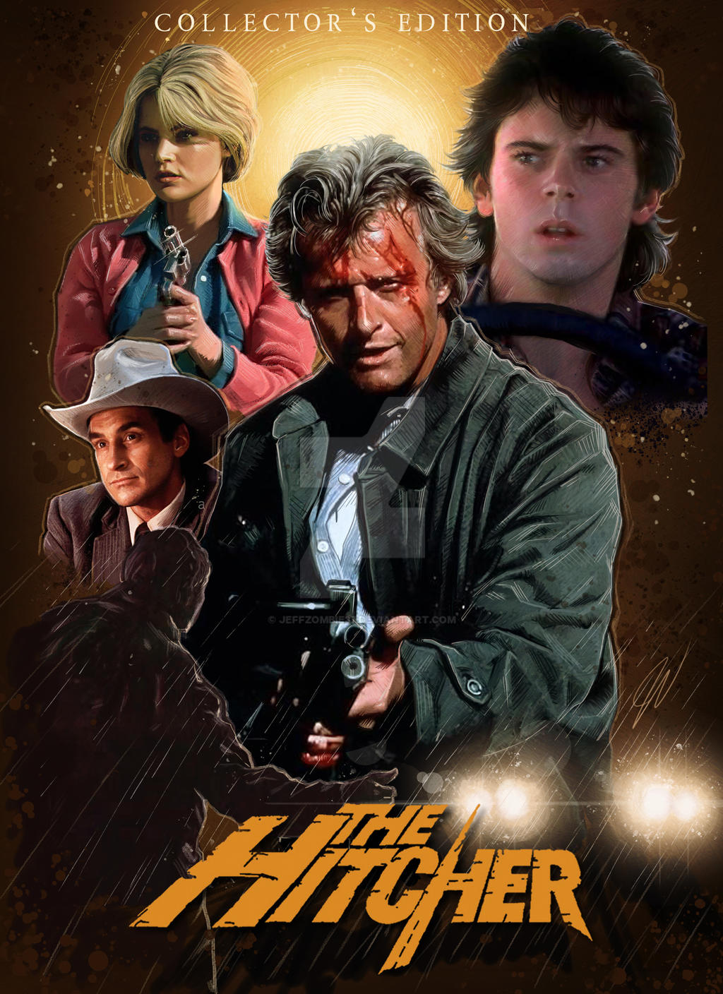 The Hitcher 1986 Poster