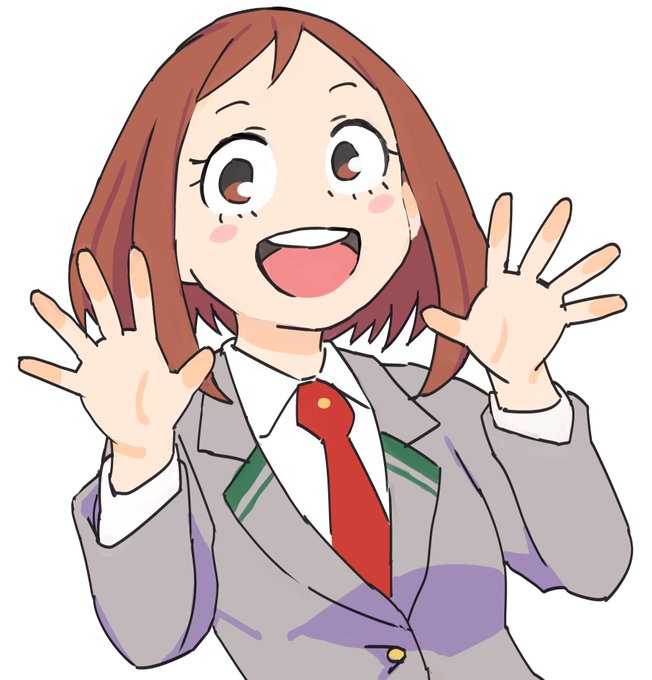 「uraraka Ochako Necktie」fan Artoldest