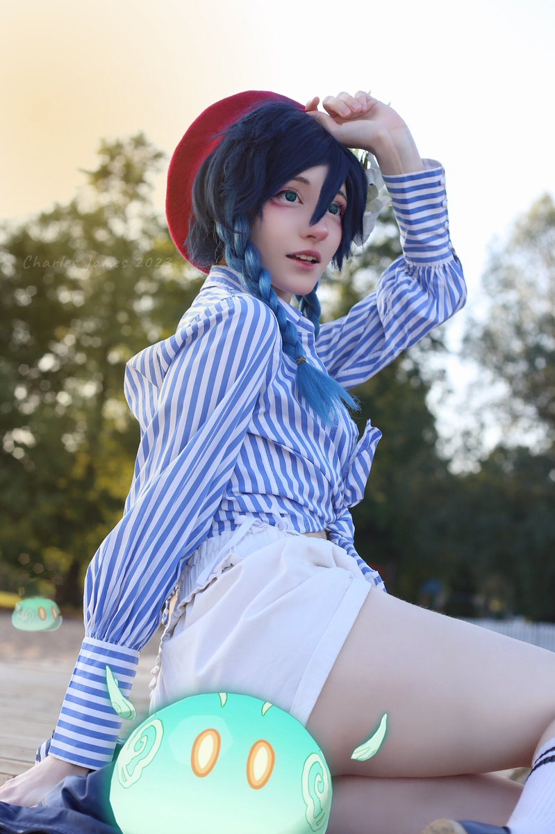 Peppy_cosplay on Twitter: "RT @Charles_qwq: Traveler, fair wind favors us! ☁️💕"