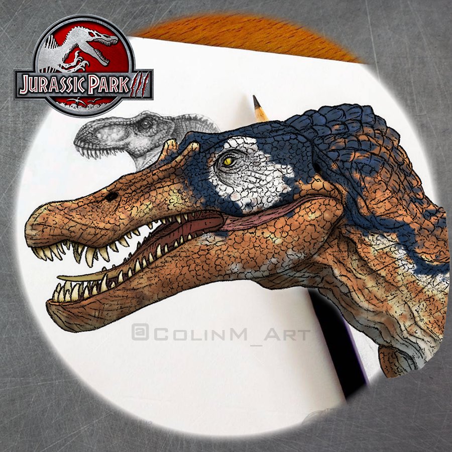 Minecraft Spinosaurus Papercraft