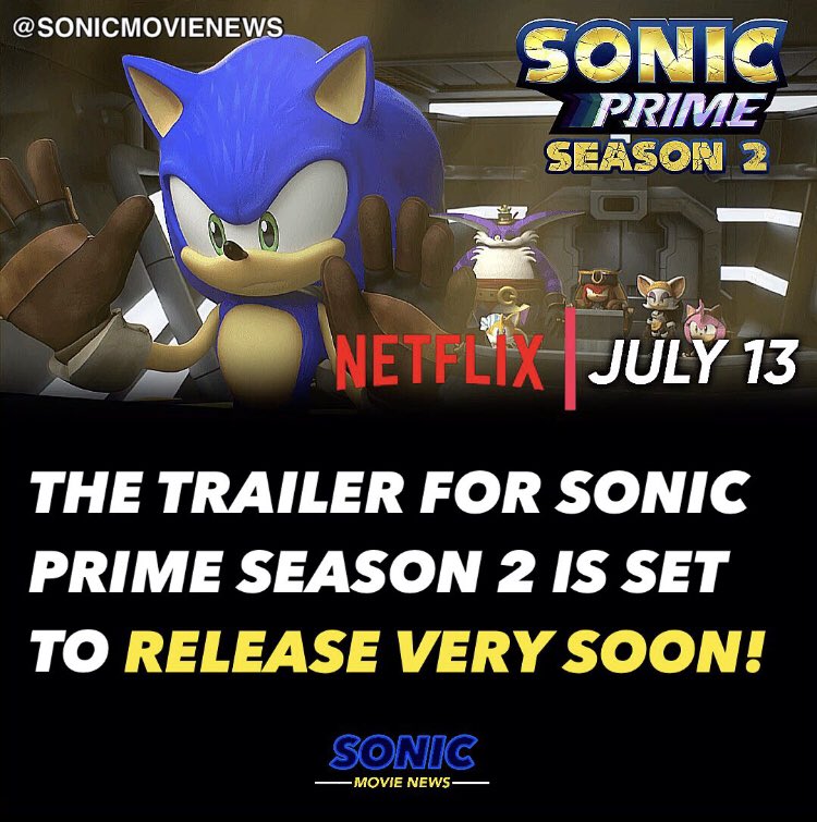 Sonic movienews on Twitter: "Sonic Prime season 2 is getting closer and closer, we still haven’t ...