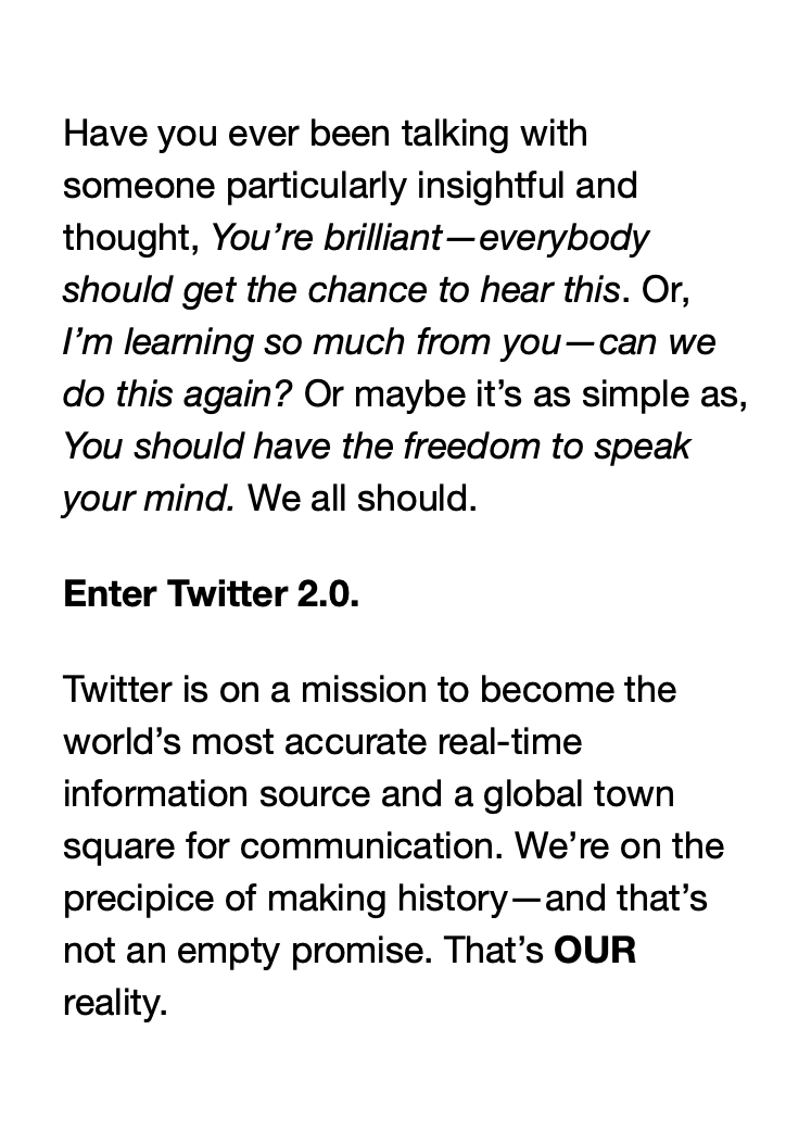 Internal Tech Emails on Twitter: Internal Tech Emails on Twitter: