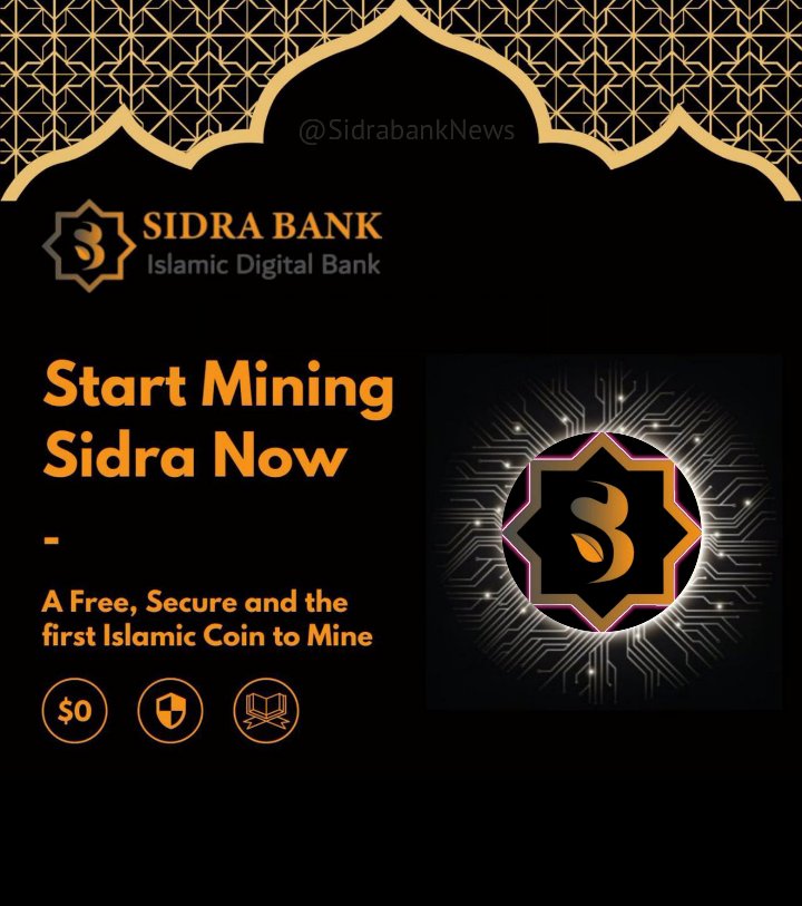 Sidra Bank News on Twitter: "JOIN SIDRA BANK COIN MINING FOR FREE VIA THIS LINK 👇 https://t.co ...