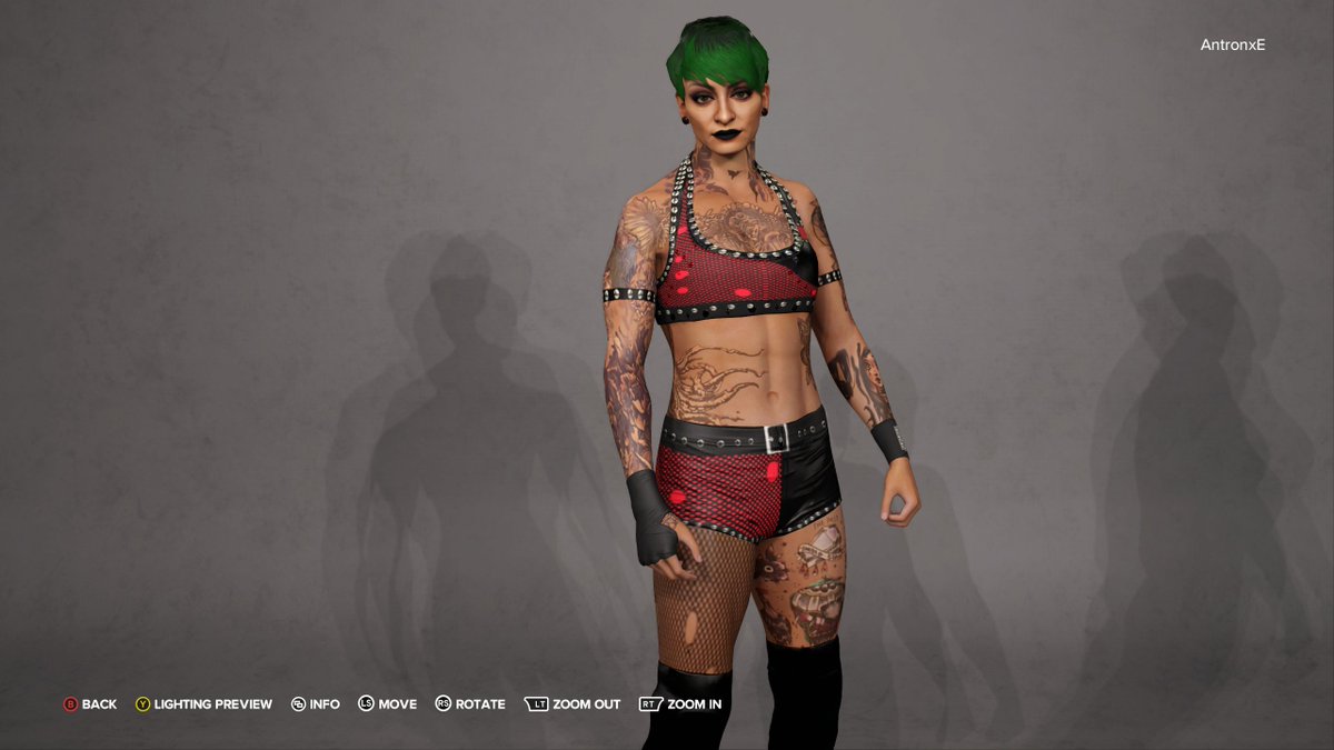 Tone-E on Twitter: "AEW Pack 4/3 Ruby Soho Now Available on Community Creations Thanks to ...