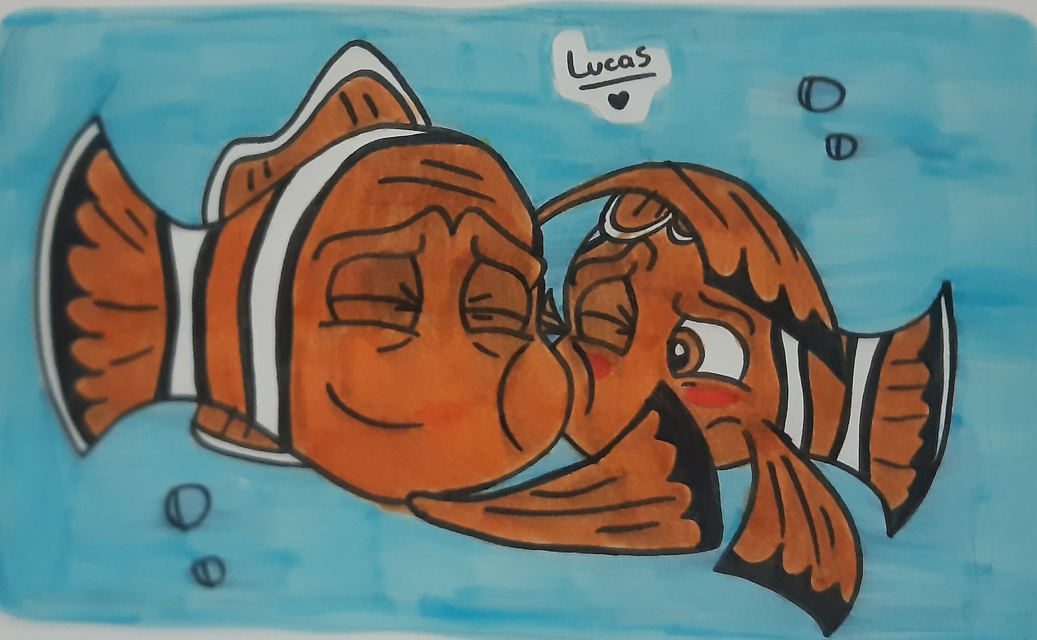 Marlin Finding Nemo Drawing