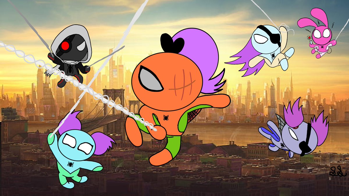 AlongCameSonic on Twitter: "Spider Pibby: Into the Pibby-Verse! Background is not made by me, it ...