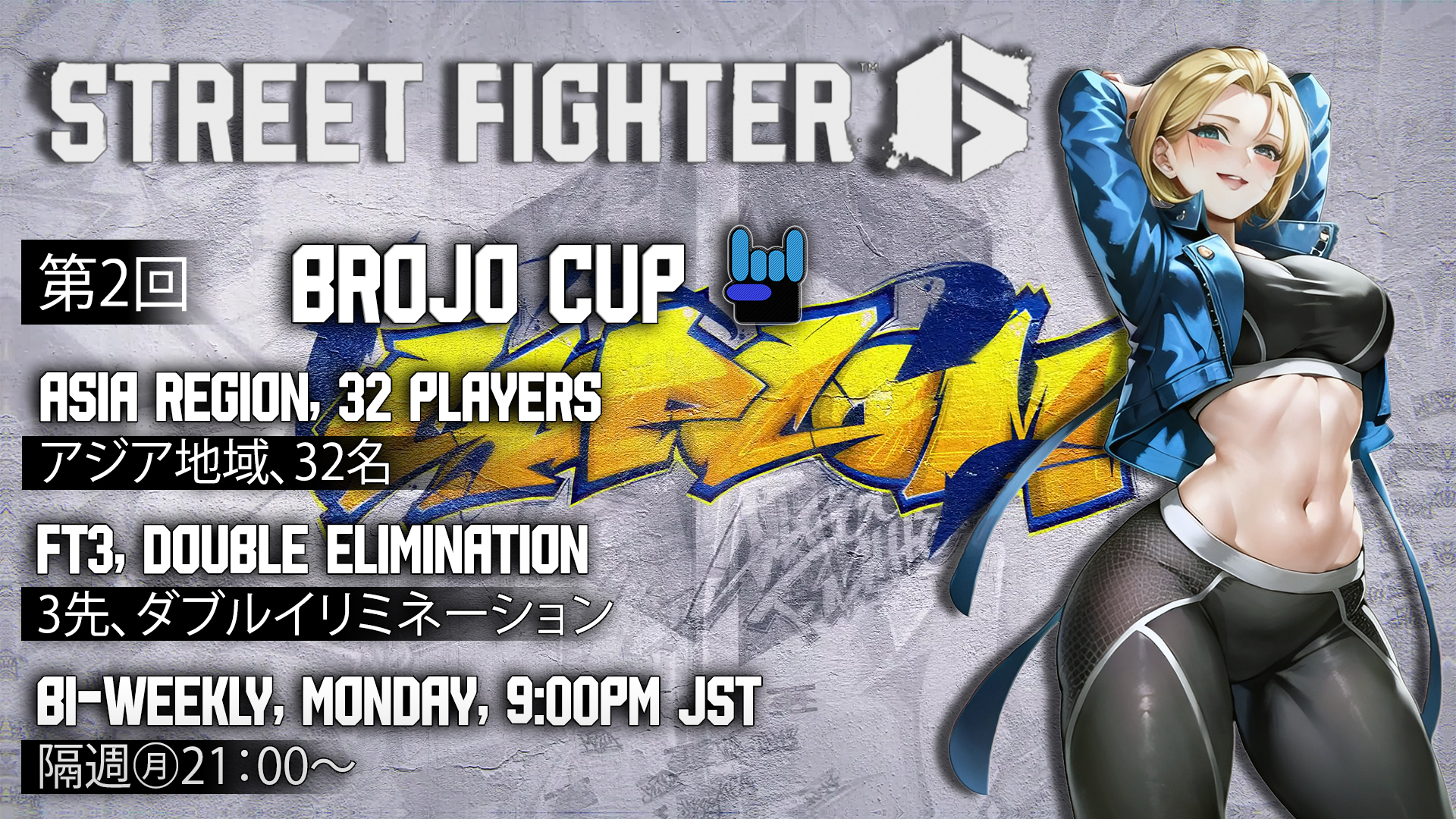 STN_Kaien on Twitter: " Tourney info｜大会告知 🏆SF Version・SF版｜Brojo Cup・ブロジョ杯#2 https://t.co ...