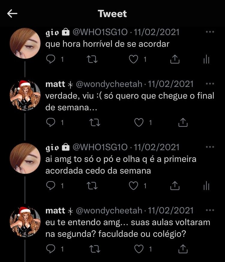 Giø ᛡ On Twitter Como Começou Como Ta Indo Sim Eu Conheci Meu