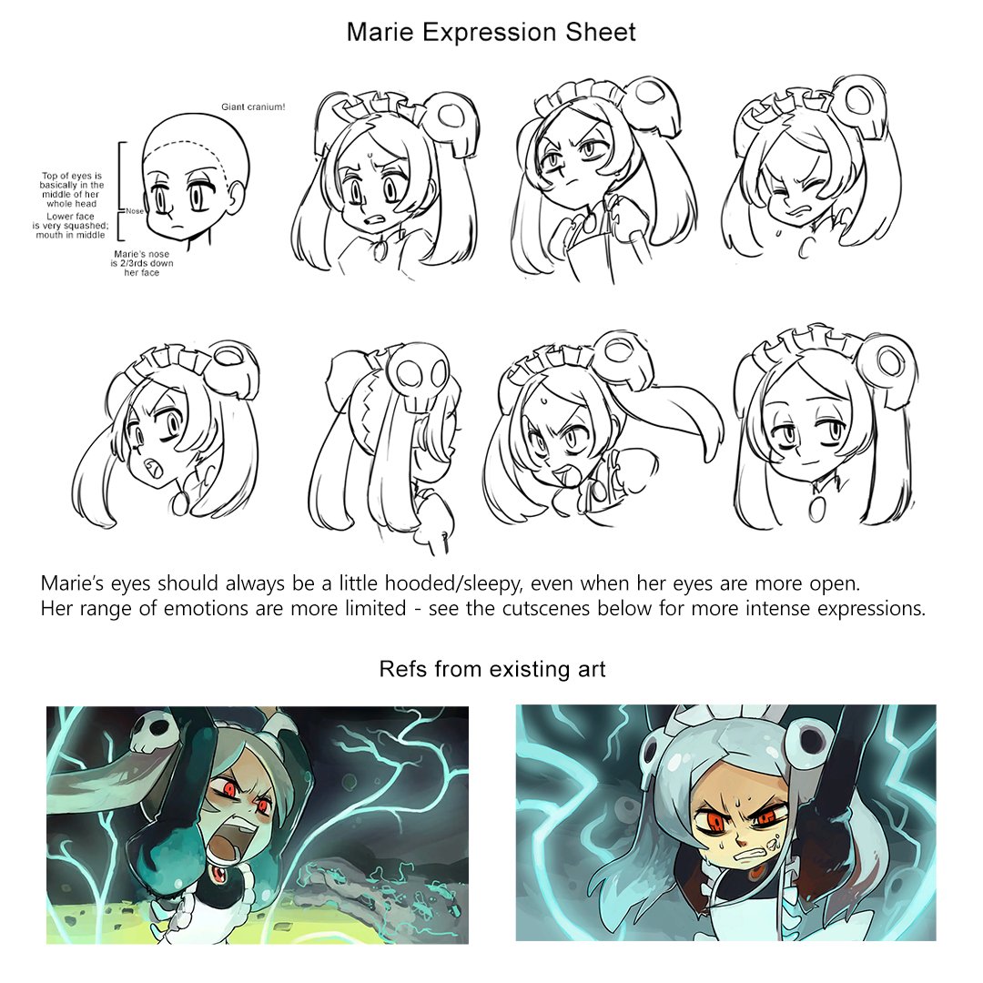 Reference Emporium on Twitter: "RT @Skullgirls: Skullgirls characters have thousands of frames ...