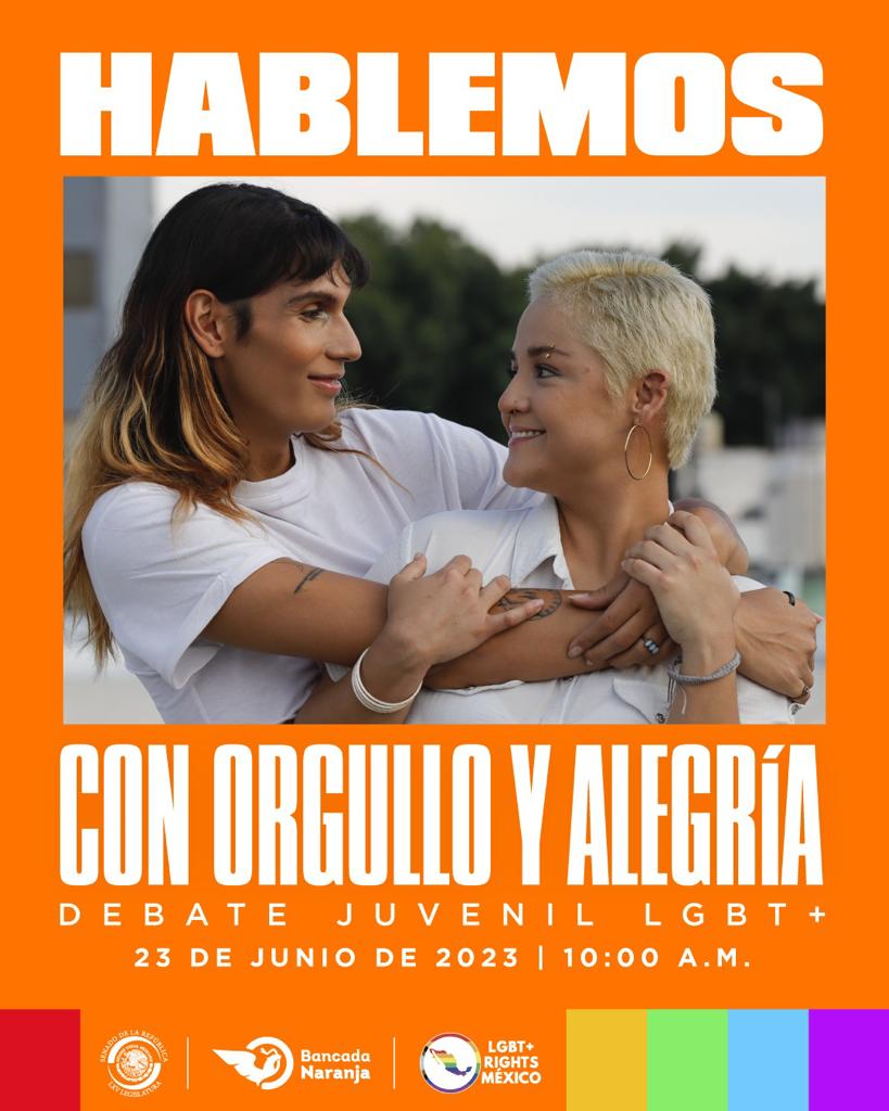 Senado de México on Twitter: ".@BancadaNaranjaS invita hoy al Debate Juvenil LGBT+ "Hablemos con ...