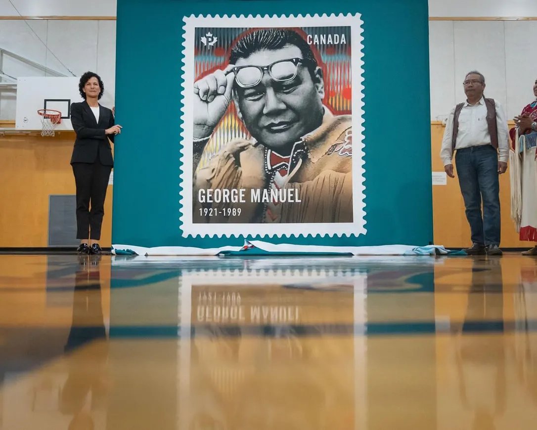 A. St-Laurent on Twitter: "RT @SeanCarleton: Secwépemc leader George Manuel is being honoured ...