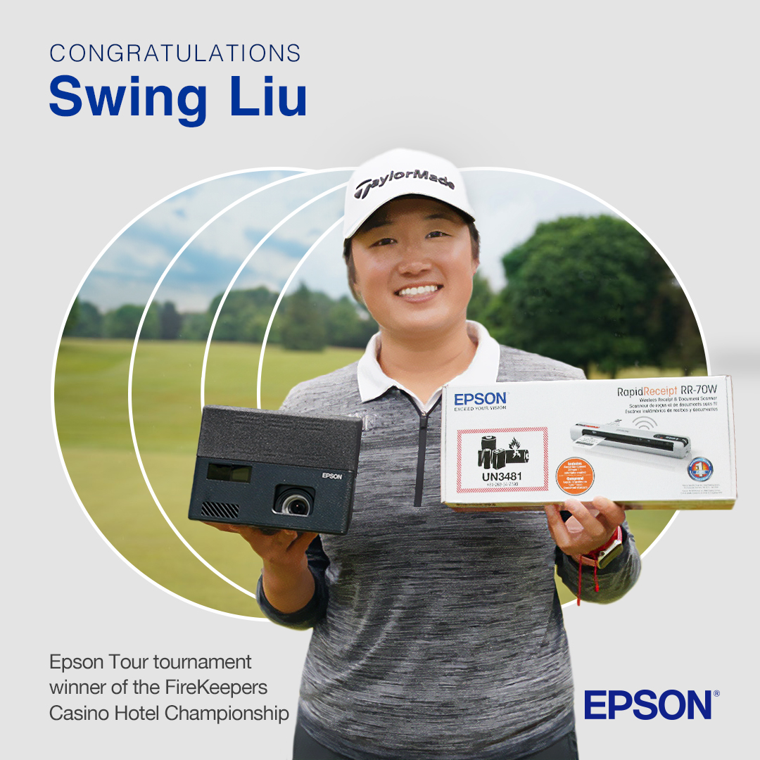 Epson America on Twitter: "From Epson Intern to Epson Tour Champion! Congratulations to Siyun ...