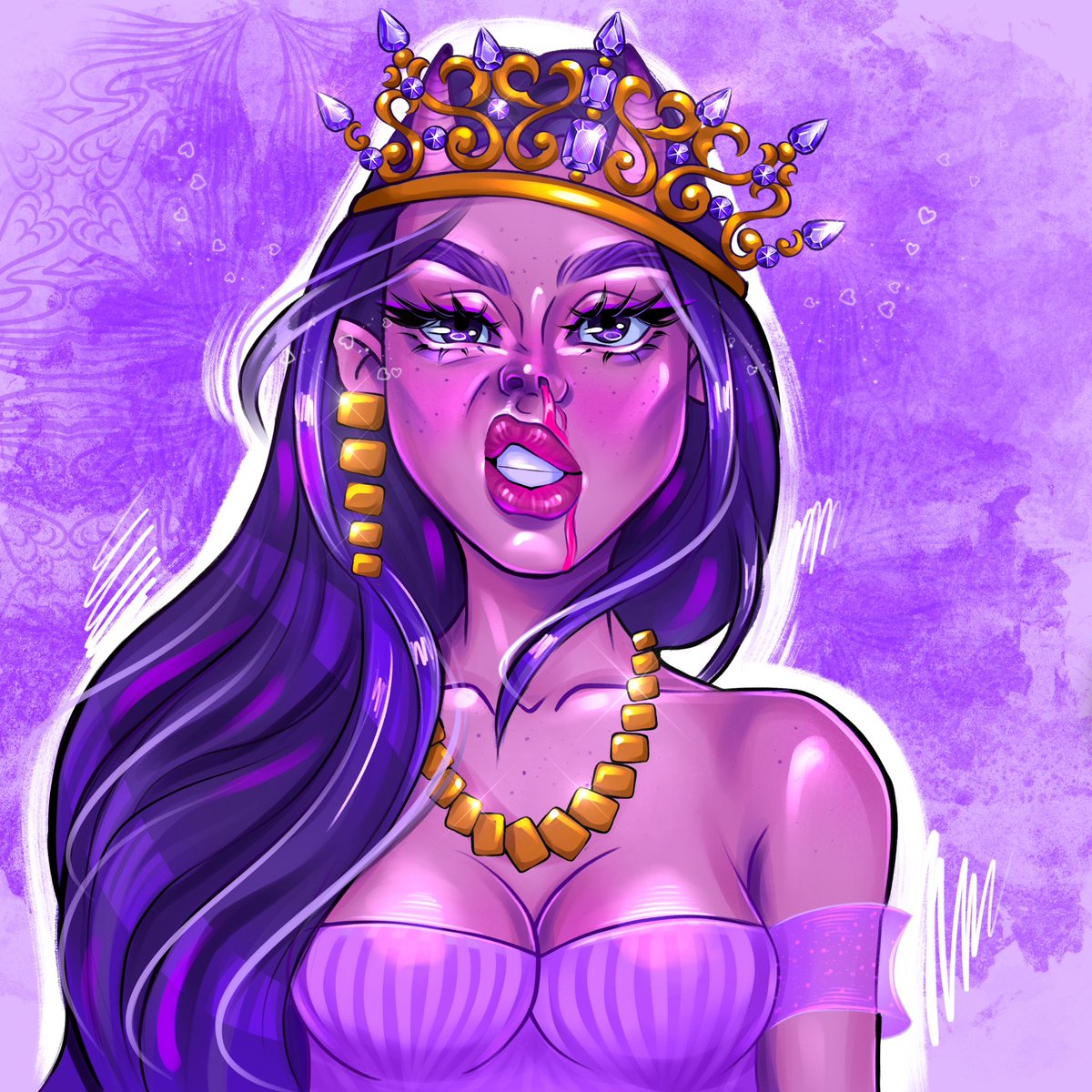 Anastasia Mars🪐 OS•OBJKT•FND on Twitter: "RT @a_marsart: G💚💚D MORNING 1/2 Collection 7 Deadly ...