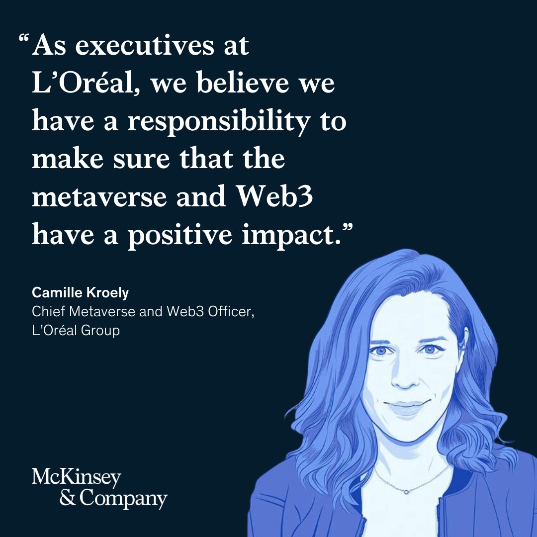 McKinsey & Company on Twitter: "L’Oréal is pioneering a number of #metaverse and #Web3-related ...