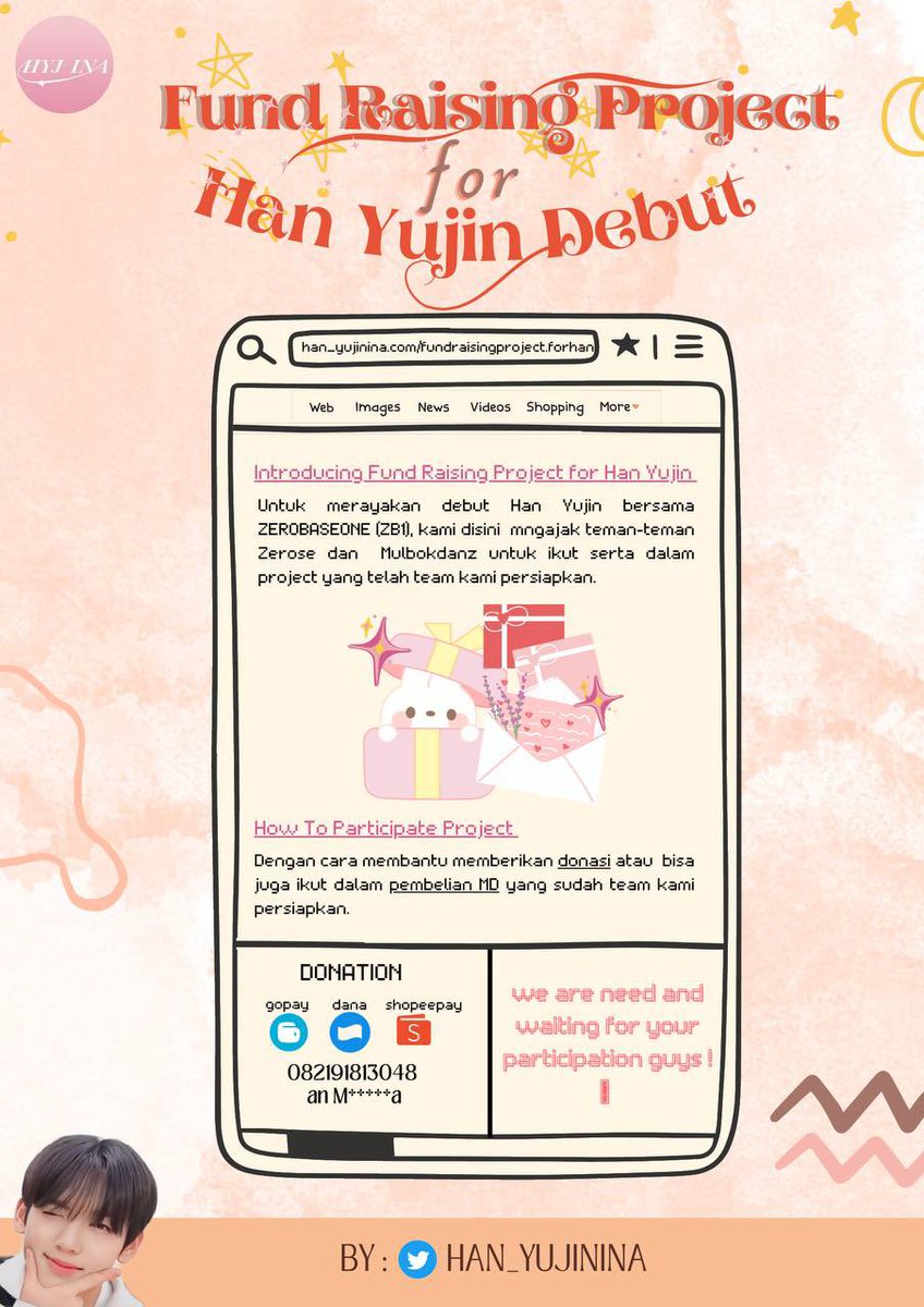 HAN YUJIN INDONESIA on Twitter: "Project debut Han Yujin. Pemberian Hadiah serta mengirim ...