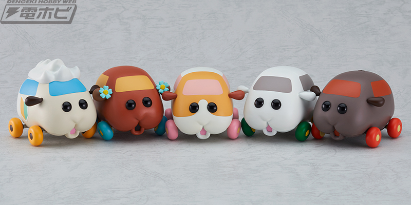 電撃ホビーウェブ on Twitter: "【今日の話題】組み立てるだけでイメージ通りのモルカーに！『PUI PUI モルカー』ポテト、シロモ、武装テディの #プラモデル「#MODEROID ...