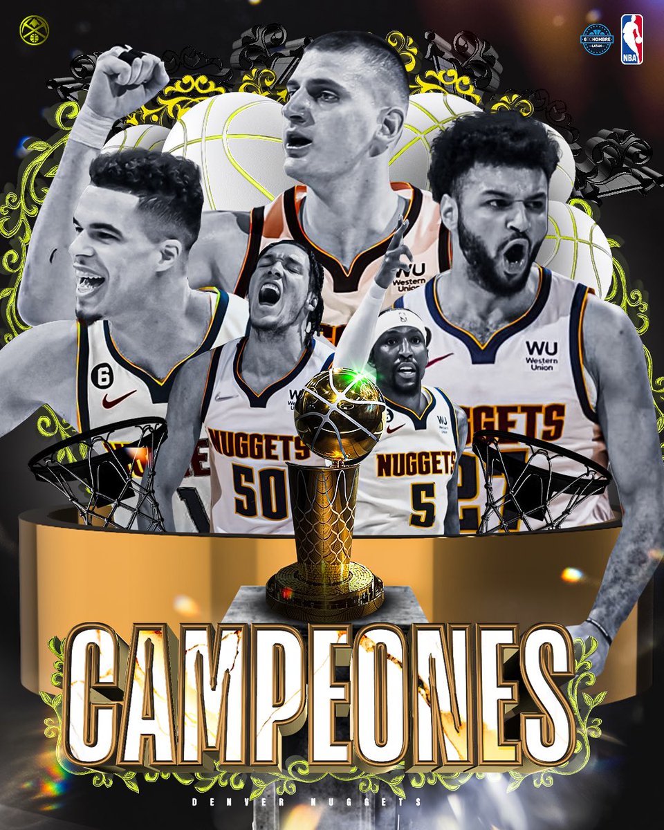 Sexto Hombre On Twitter ¡denver Nuggets CampeÓn De La Nba Por Primera