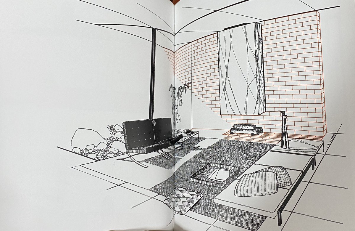 Cesar Sosa on Twitter: "RT @architext14: Craig ellwood drawing case study house 17 with red pen ...