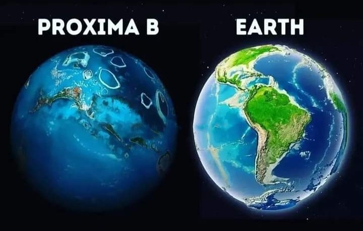 Proxima Centauri And Earth