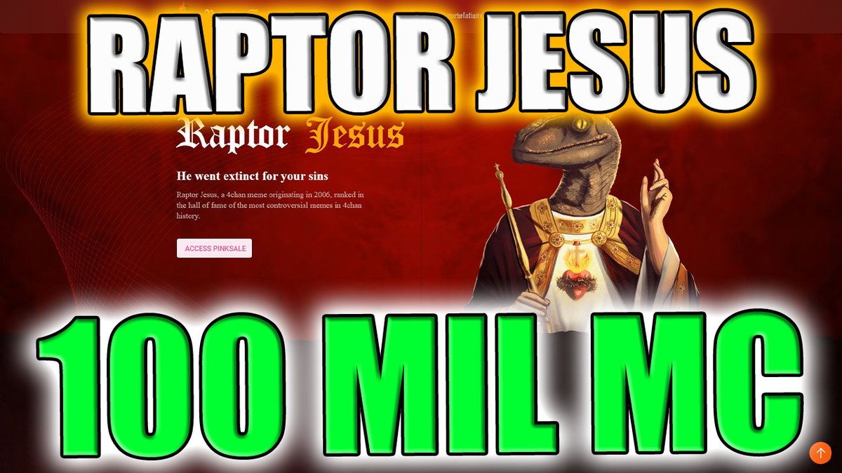 Raptor Jesus Meme