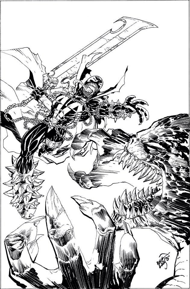 Daily Spawn Archive on Twitter: "The cover of Spawn #262. Art by Erik Larsen #Spawn"