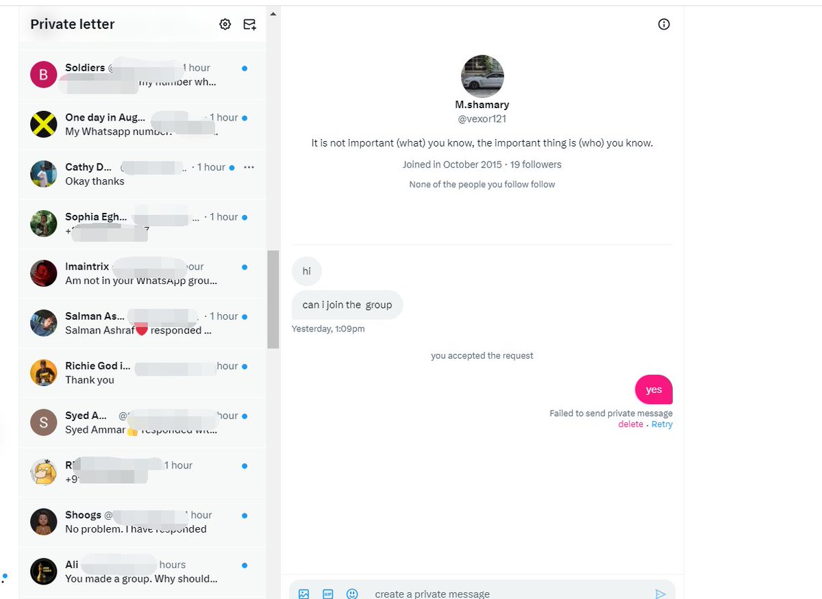 Linda--Introducing Broker on Twitter: "There are too many people sending me messages, causing ...