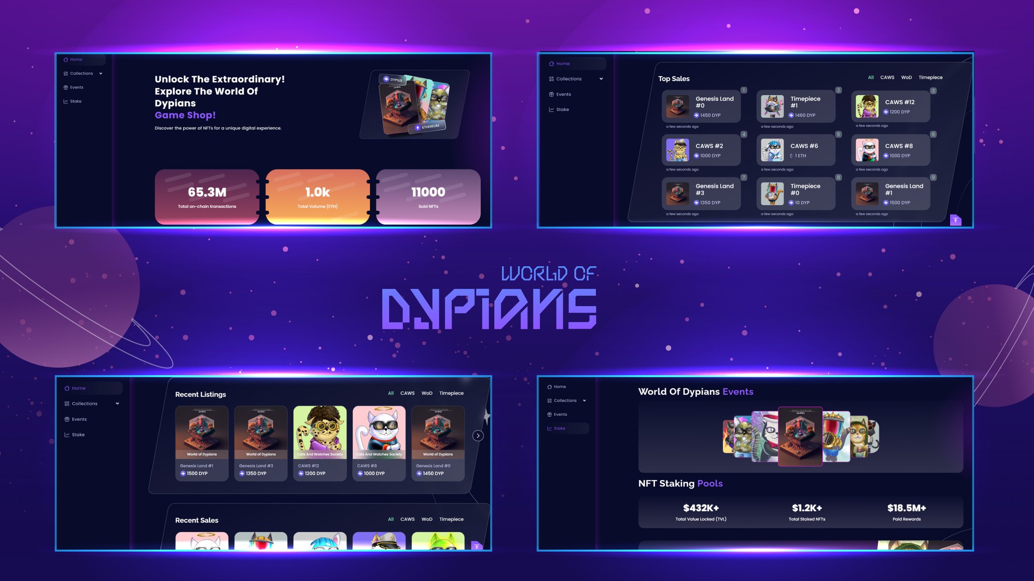 Dypius on Twitter: "🛍 Introducing the brand-new @WorldofDypians Marketplace! 💎 Explore a vibrant ...