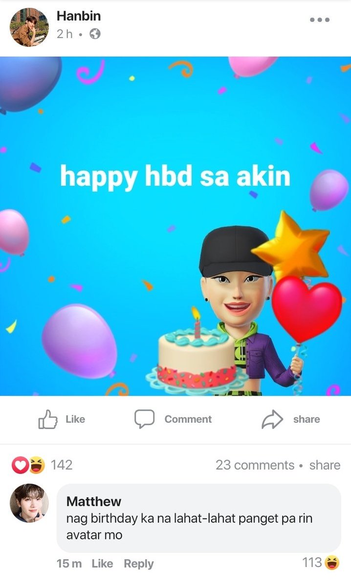 mia on Twitter: "#haobin few tweets au - happy birthday mother"