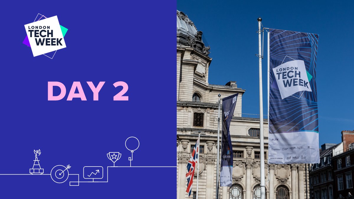 Grow London on Twitter: "Day 2 of @LDNTechWeek here! After a buzzy kick off yesterday, we’re ...