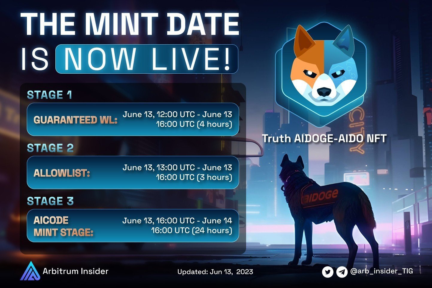 WeAreNEO.arb | ArbDoge.ai Ambassador | NGBTMOL (@mooninati) / Twitter