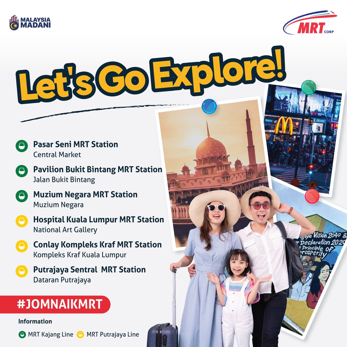 MRT Corp on Twitter: "Planning an outing with your loved ones? Check out these interesting ...