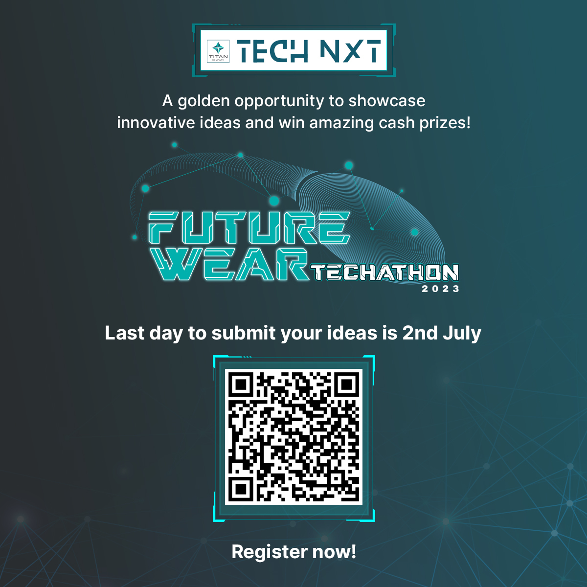 Titan Company Limited on Twitter: "Titan Tech Nxt presents Titan FutureWear Tech-A-Thon 2023, a ...