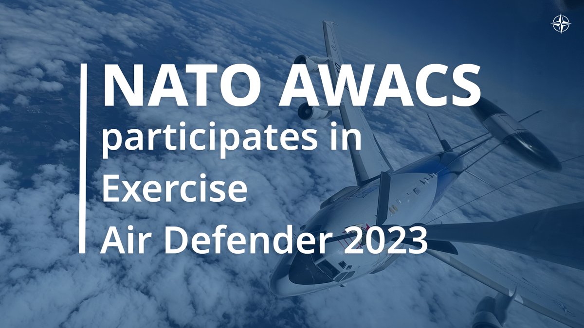 NATO Early Warning & Control Force on Twitter: "Taking off for German-led Exercise # ...