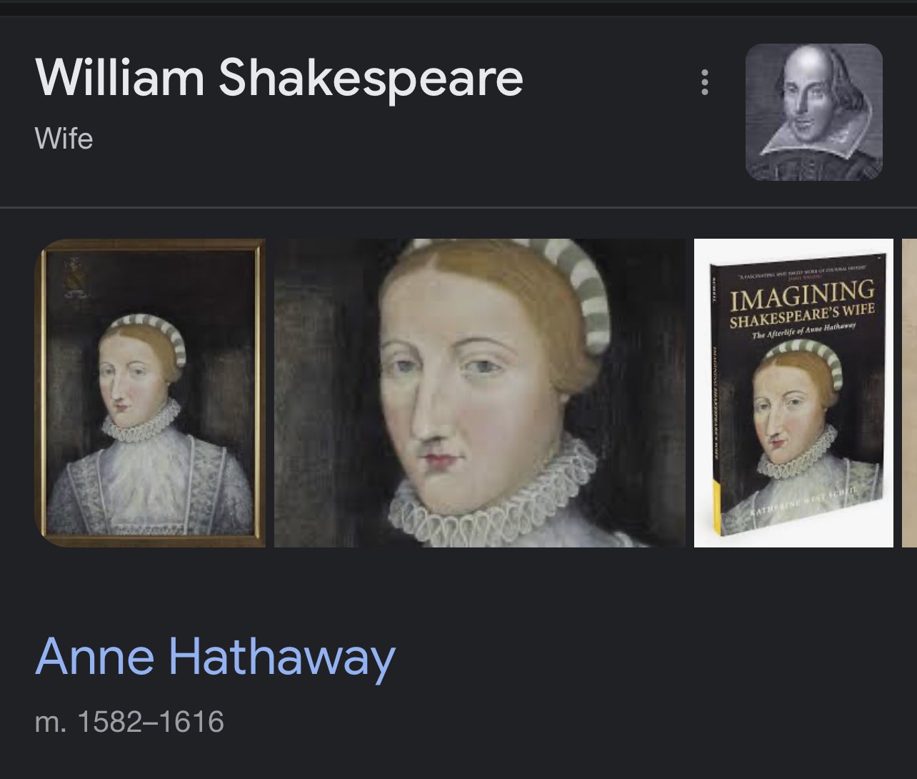 Shakespeares Wife Anne Hathaway Folger Shakespeare Library SHOP