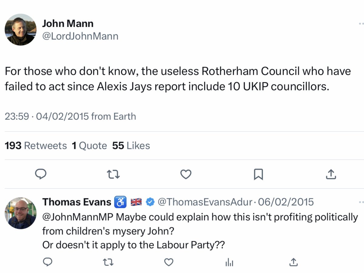 truthfinder2 on Twitter: "RT @kwilliam111: Labour Party covered up Rotherham scandal for over a ...