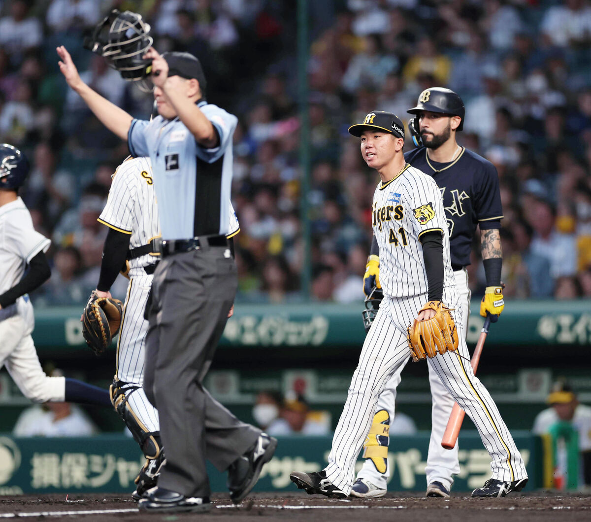 スポーツ報知 プロ野球取材班 on Twitter: "【 #阪神 】“関西ダービー”初戦は完封負け 今季最多観衆の前で山本由伸にお手上げ #阪神タイガース #tigers #baseball ...