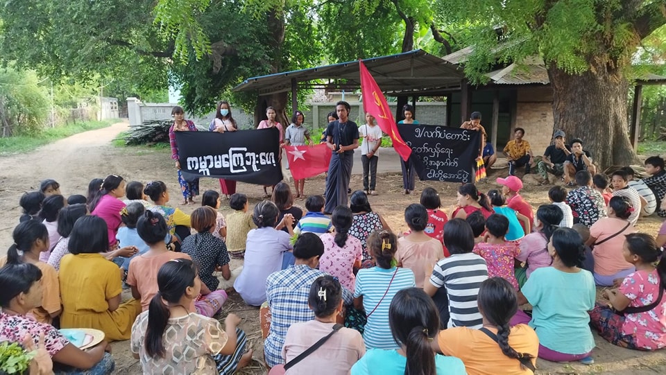 Khit Thit Media On Twitter ဆားလင်းကြီးတွင် ၅ လက်ပံတောင်း သပိတ်စစ်က