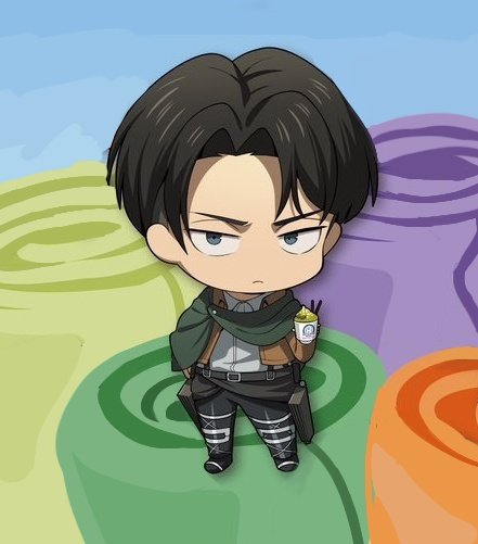 Levy Chibi Levi Ackerman Moghi Illustrations ART Street