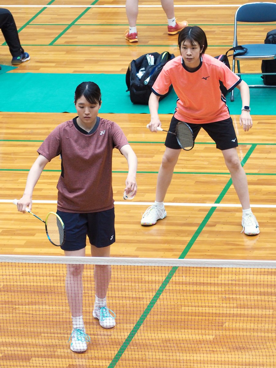堤 啓太郎 On Twitter 2023兵庫総合 柏原みき・宇都宮芙佑ペア 教職員 無慈悲なスマッシュを打ち込み続けるカッシー あの頃と見劣りしない ただ 準決勝、相手ペアに19点