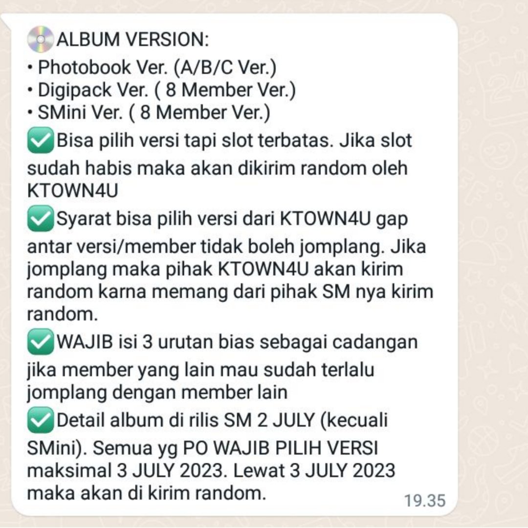 KIRIM MENFESS? CEK LIKES on Twitter: "Kuy! EXO ALBUM EXIST PILIH VERSI msih bisa BOÔKSLÔT 50K ...